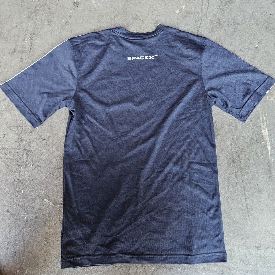 Space-X Spacex Adidas Police Officers Memorial Fund Climalite Tee Shirt ...