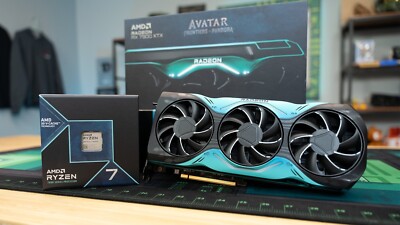 Limited Edition AVATAR Theme AMD Ryzen 7800X3D Radeon 7900XTX CPU GPU ...