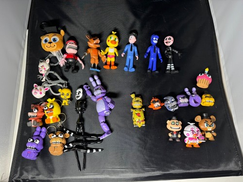 Five Nights At Freddy's Action Figures, Keychains, Funko Mini Lot | eBay
