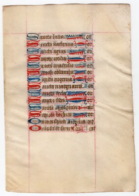 Books & Manuscripts - Vellum Manuscript