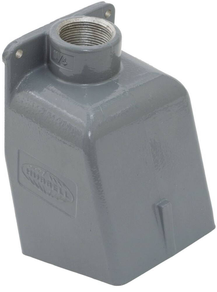 Hubbell Kellems BB602W, 1-1/2"", Aluminum, Back Box with 15D Angle ...