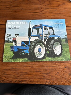 Roadless 120 S Tractor Brochure FCCA24 | eBay
