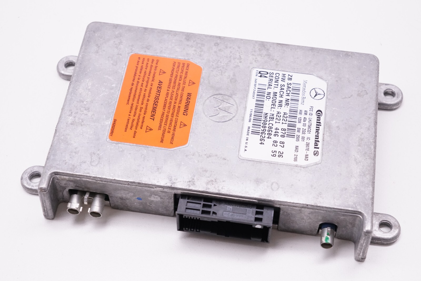 Mercedes W211 W219 W164 Motorola Communication Phone Control Module ...