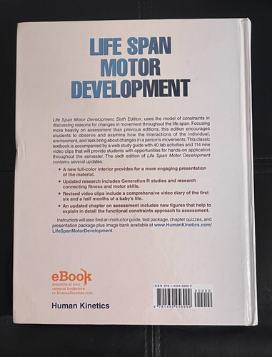 Life Span Motor Development by Nancy Getchell and Kathleen M. Haywood ...