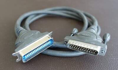 Belkin 25 Pin DB25 Serial Port to SCSI 36 Pin Adapter Cable 5.5 ft Male ...