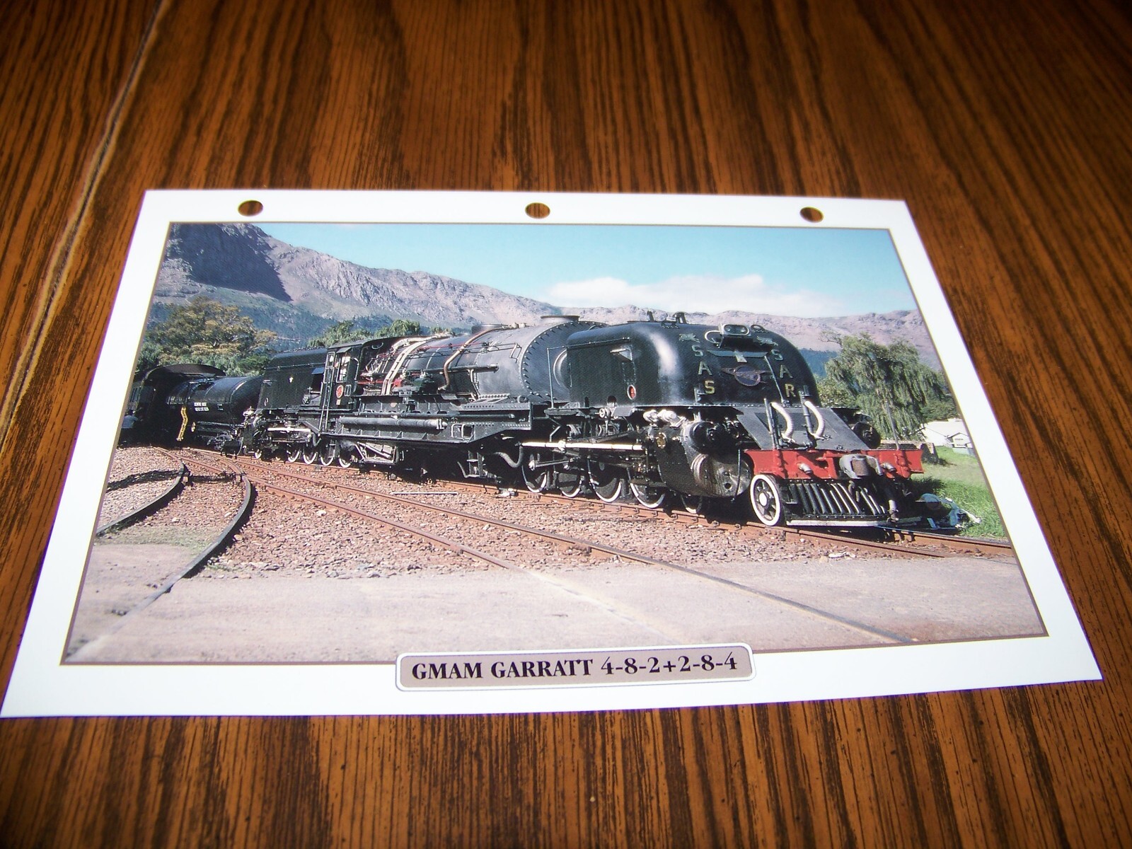 GMAM Garratt 4-8-2+2-8-4 1955 Train Photo / Info Page South Africa | eBay