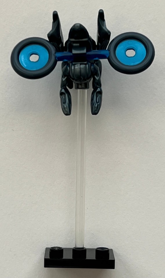 Mega Bloks Halo Series 8 Blue PROMETHEAN WATCHER Figure with Stand and ...