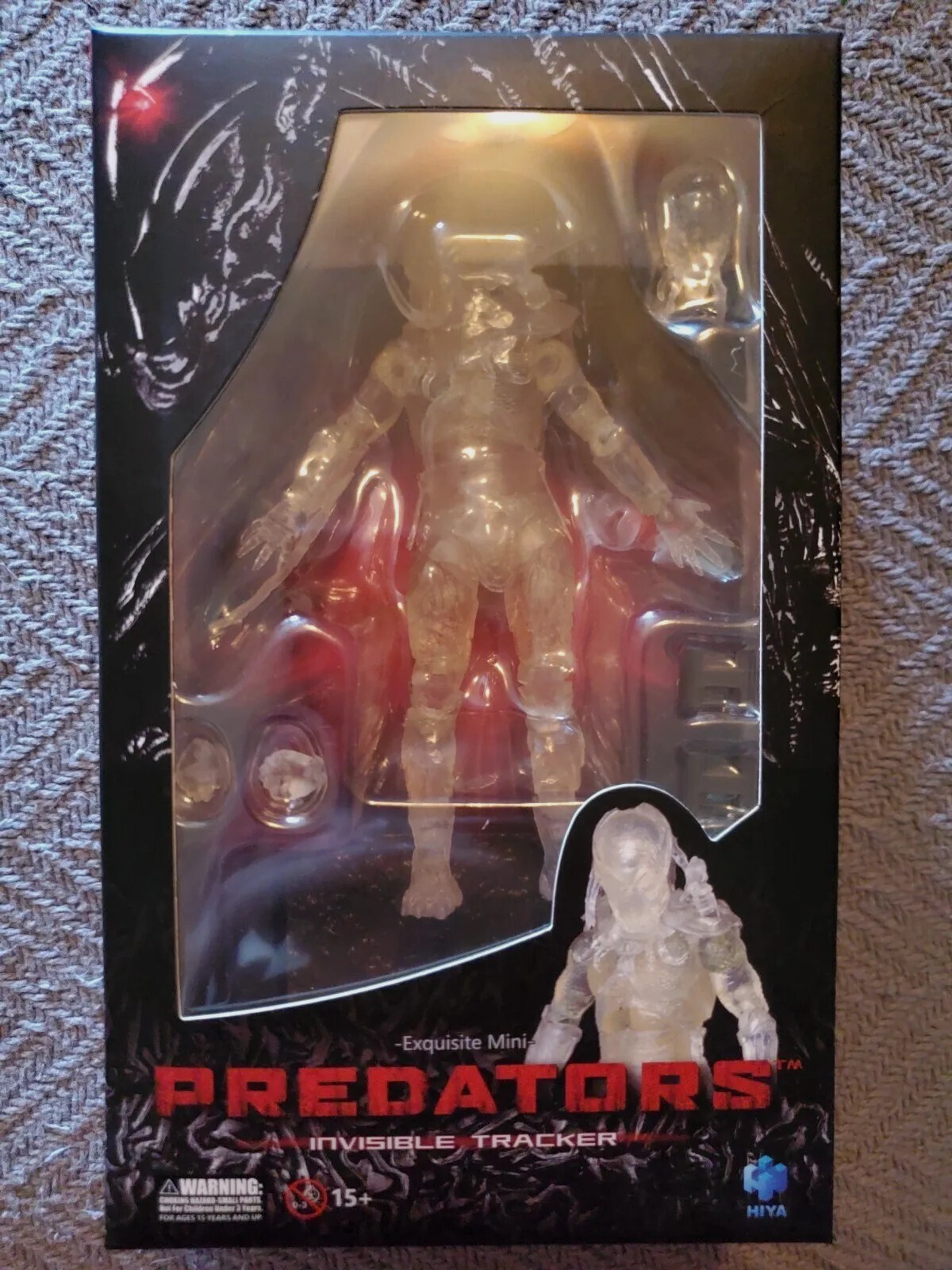 Hiya Toys: Predators (2010) INVISIBLE TRACKER PREDATOR Movie Action ...