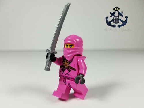 Lego Minifigure Ninjago Zane Avatar Pink Zane w/ Katana njo561 - Prime ...