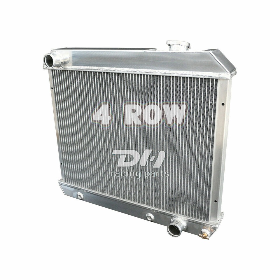 4 Row Aluminum Radiator For 1963-1966 Chevy C/K 10/20/30 Pickup ...