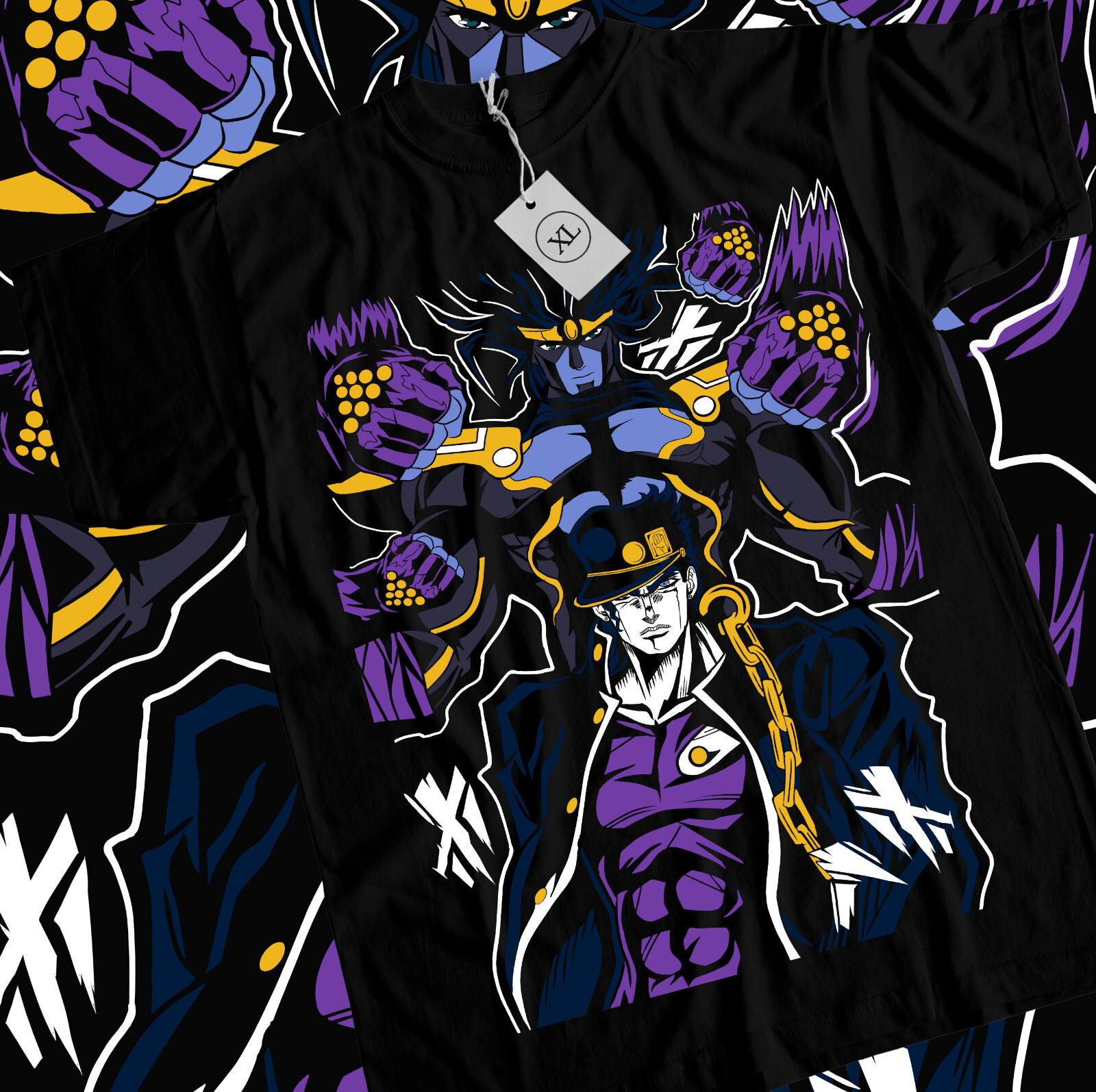 Jotaro Kujo-JoJo's Bizarre T-shirt JoJo's Bizarre Adventure Anime Shirt ...