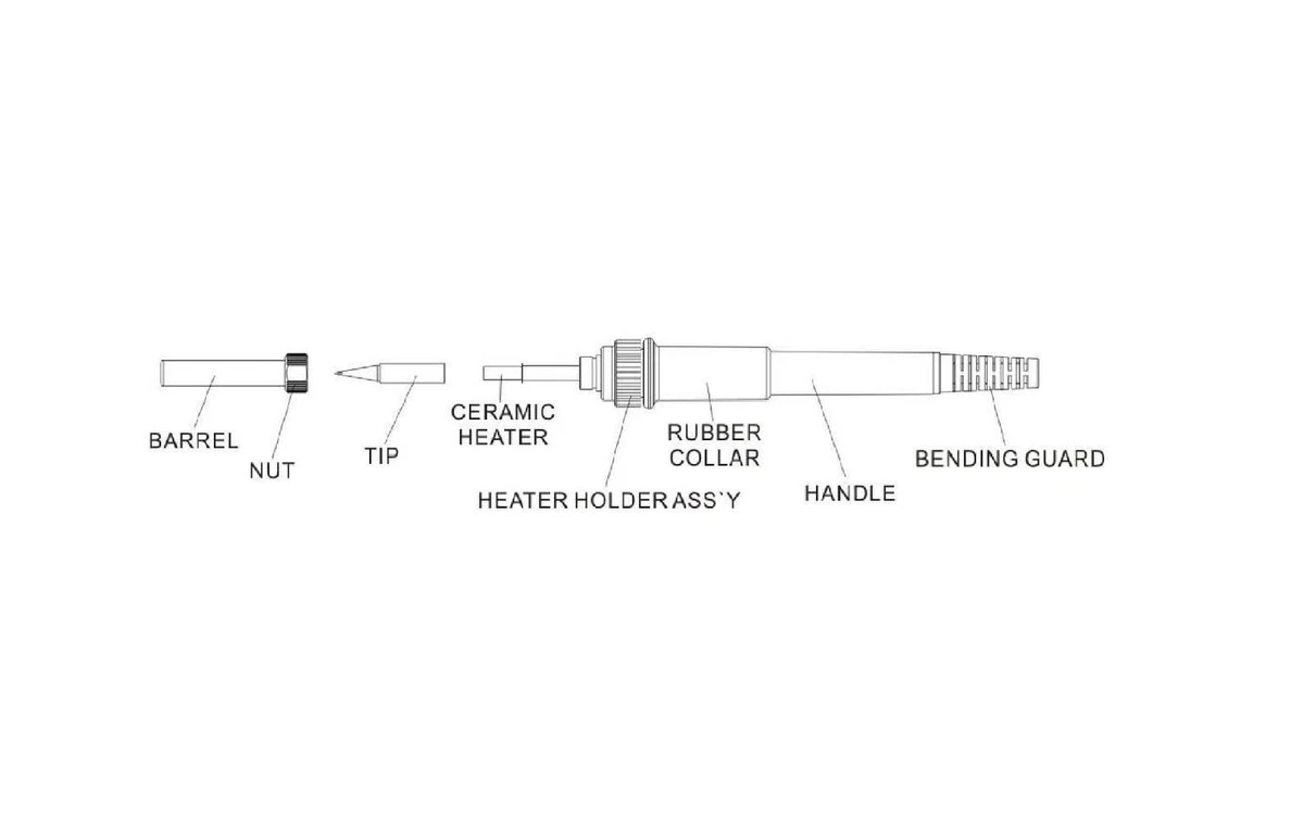 Soldering Iron Drawing