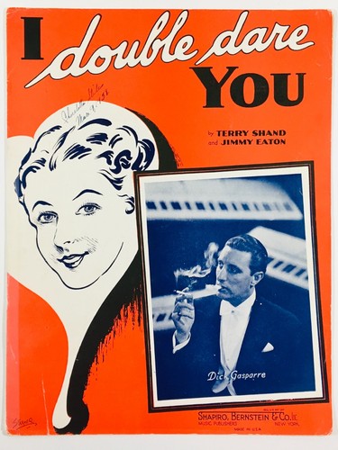Vintage Sheet Music 1937 I Double Dare You/Dick Gasparre | eBay