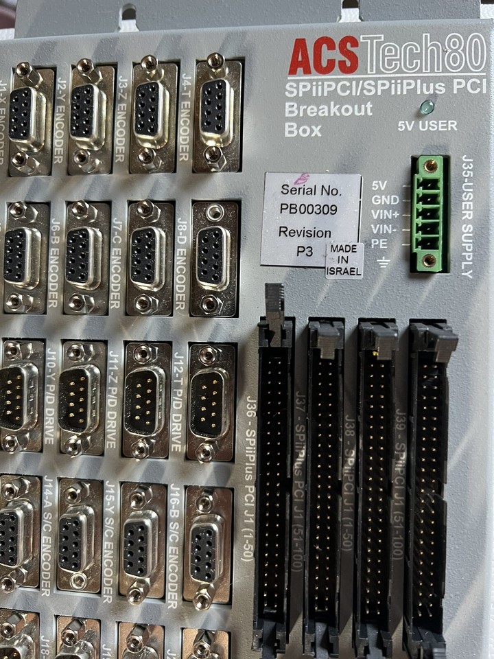 ACSTECH80 SPiiPCI/SPiiPlus PCI Breakout Box | eBay