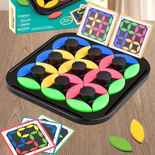 Table Games Rotating Puzzle Three-dimensional Jigsaw Puzzle for Kids ...