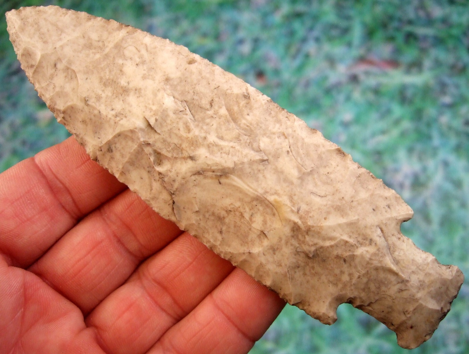 Super Fine 5 1/2 inch Missouri Burlington Flint Eden Point with COA ...