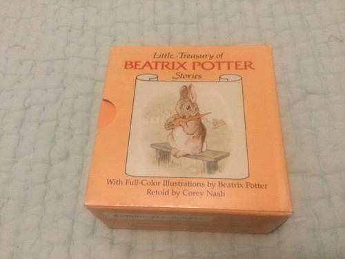 Little Treasures Beatrix Potter By Corey Nash mini Hard cover books | eBay