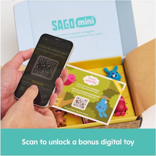 Sago Mini, Figurine Pack with 6 Toy Figures and Folding Playhouse, Kids ...