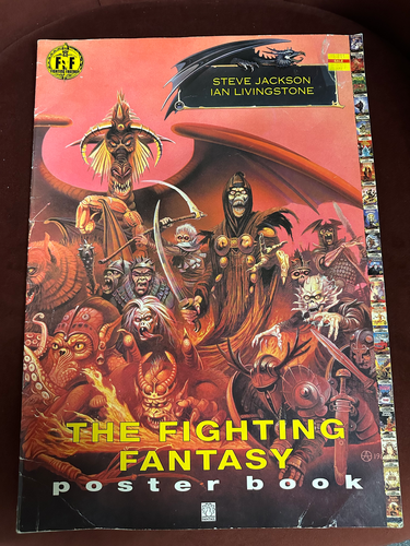Fighting Fantasy Poster Book - 1st Edition - 1990 | eBay