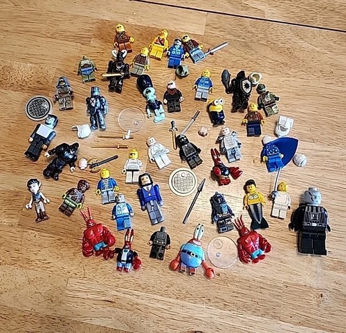 Mixed Lot Lego Mega Bloks Mini Figures And Accessories | eBay