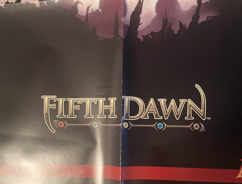 Magic the Gathering Fifth Dawn See The Light Promotional Poster NEW ...