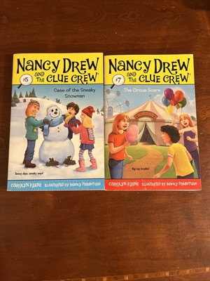 Lot of 2 Nancy Drew and The Clue Crew Children’s Chapter Books ...