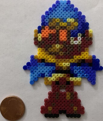 Geno Super Mario RPG Mini Bead Sprite Perler Artkal Pixel Art Retro ...