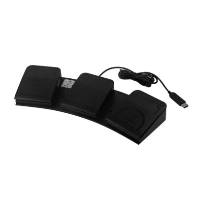 Upgrade USB Triple Foot Pedal Switch 3 Key Footswitch Program PC Game ...