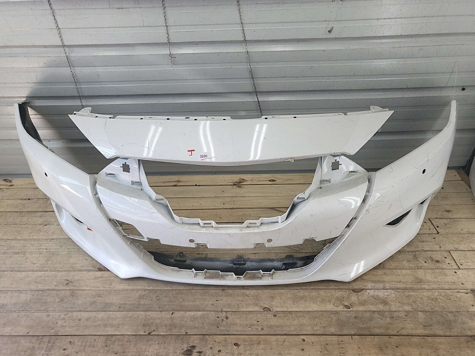 2016 -2017 Nissan Máxima FRONT Bumper Cover Oem "LOCAL PICK UP " 3595 ...