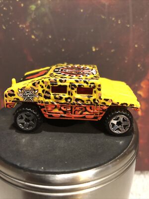 Mattel 1:64 Hot Wheels General Corp Cheetah Print Hummer | eBay