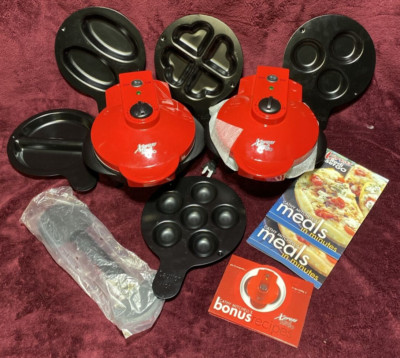 2 Xpress Redi Set Go Cookers! Meal Books, Multiple Shaped Pans, and ...