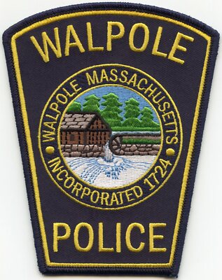 WALPOLE MASSACHUSETTS MA POLICE PATCH | eBay