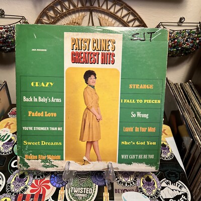 Patsy Cline Greatest Hits MCA LP Vinyl Record (MCA-12) Org. 1973 #1 ...