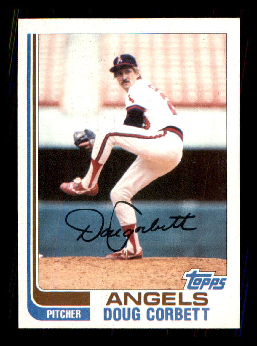 1982 BASEBALL 1982 Topps Traded Doug Corbett California Angels #21T 3 ...
