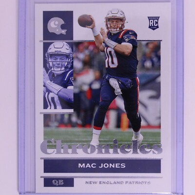 2021 Panini Chronicles Football Mac Jones Rookie Card | eBay Australia