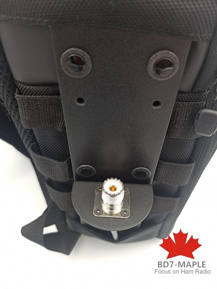 Antenna Bracket Holder Stand For LC-192 backpack bag ICOM 705 IC-705 ...