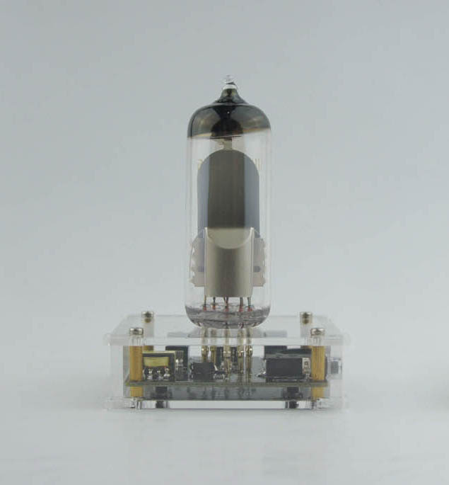 NO TUBE-USB Powered 6E1P(EM80)Magic Eye VU Meter(Audio Visualizer)NIXIE ...