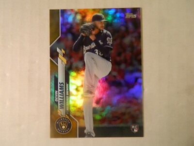 2020 Topps Update Gold Foil Jumbo Exclusive RC Card of Devin Williams ...