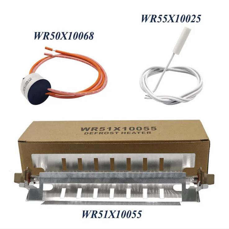 WR51X10055 Refrigerator Defrost Heater Assembly For General Electric GE ...