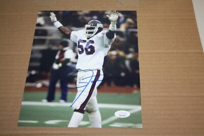 NEW YORK GIANTS LAWRENCE TAYLOR #56 SIGNED 8x10 PHOTO HOF 1999 AWAY ...