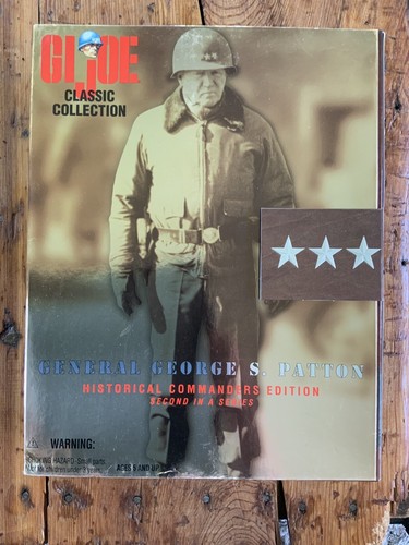 NEW 1998 GI Joe US Army General George Patton Doll / Figure 12 Inch ...