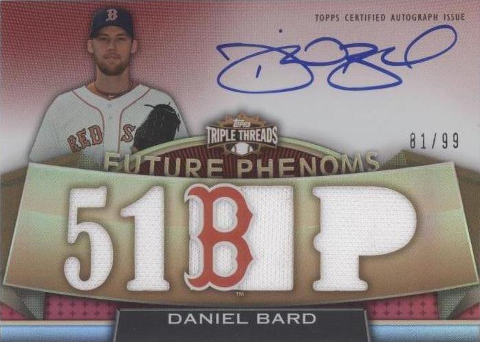 2011 Topps Triple Threads - Future Phenoms Daniel Bard #146 /99 (AU, MEM) for sale online | eBay