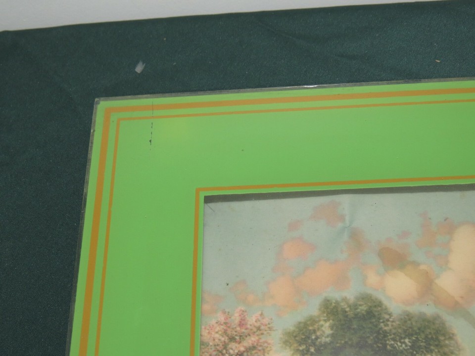 Vintage John Deere model A Tractor SHADOW BOX Original 1940's Dodge ...