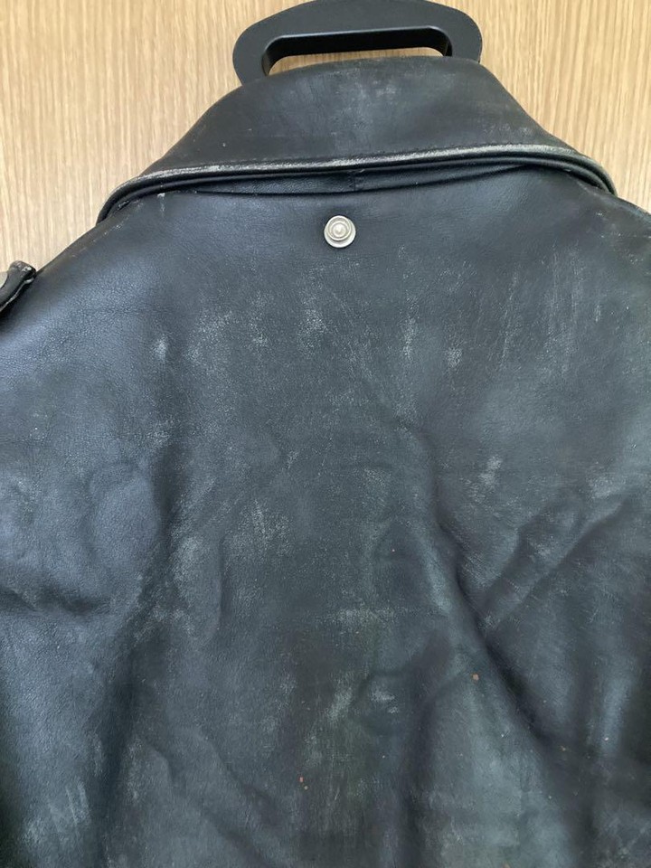 Schott 618 Perfecto Double Riders Steerhide Leather Biker Jacket Black ...