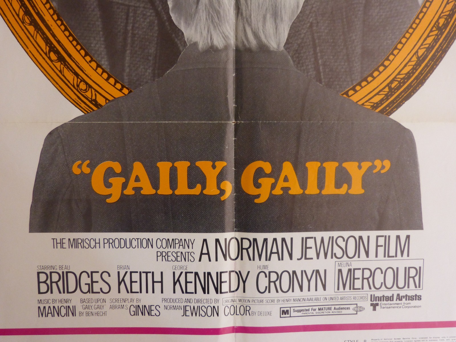 Gaily, gaily Movie Poster,Original,Style B,1969 | eBay