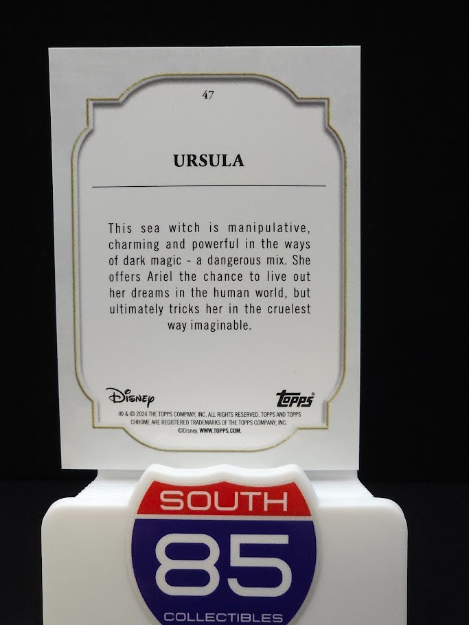 2024 Topps Chrome Disney Ursula #47 Little Mermaid / Finding Nemo | eBay