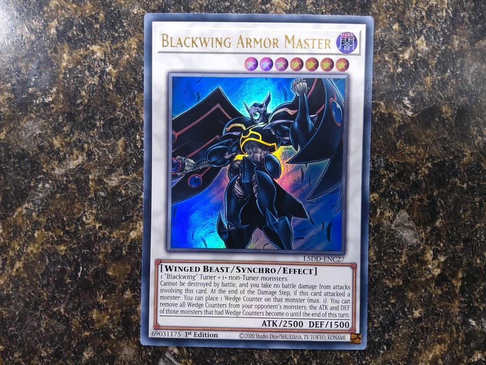 Blackwing EDISON FORMAT DECK CORE Blizzard the Far North Vayu Emblem of ...