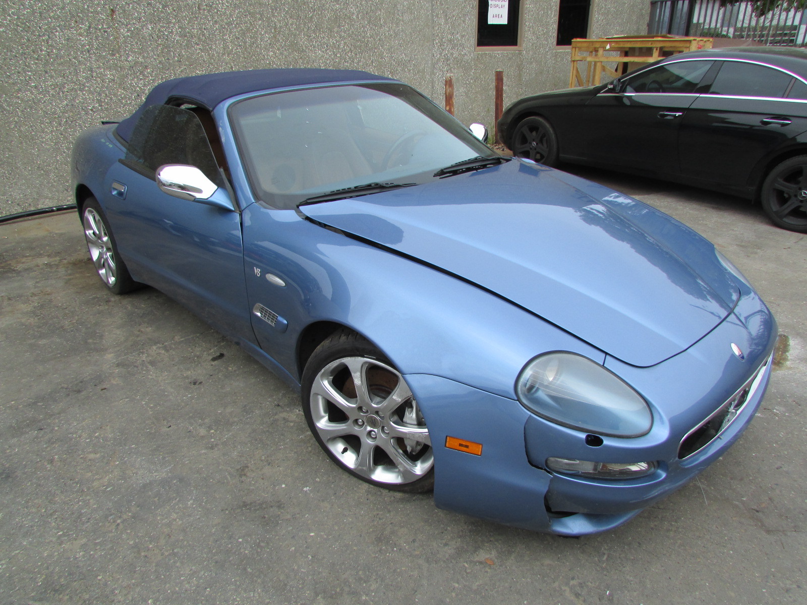 Maserati M138 Spyder, LH, Left Blue Sun Visor, Used P/N 981105603 | eBay