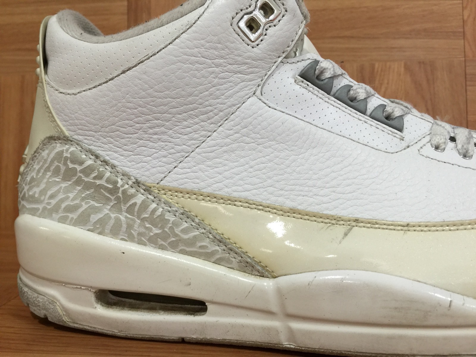 RARE🔥 Nike Air Jordan 3 III Retro 25th Anniversary Met Silver 398613 ...