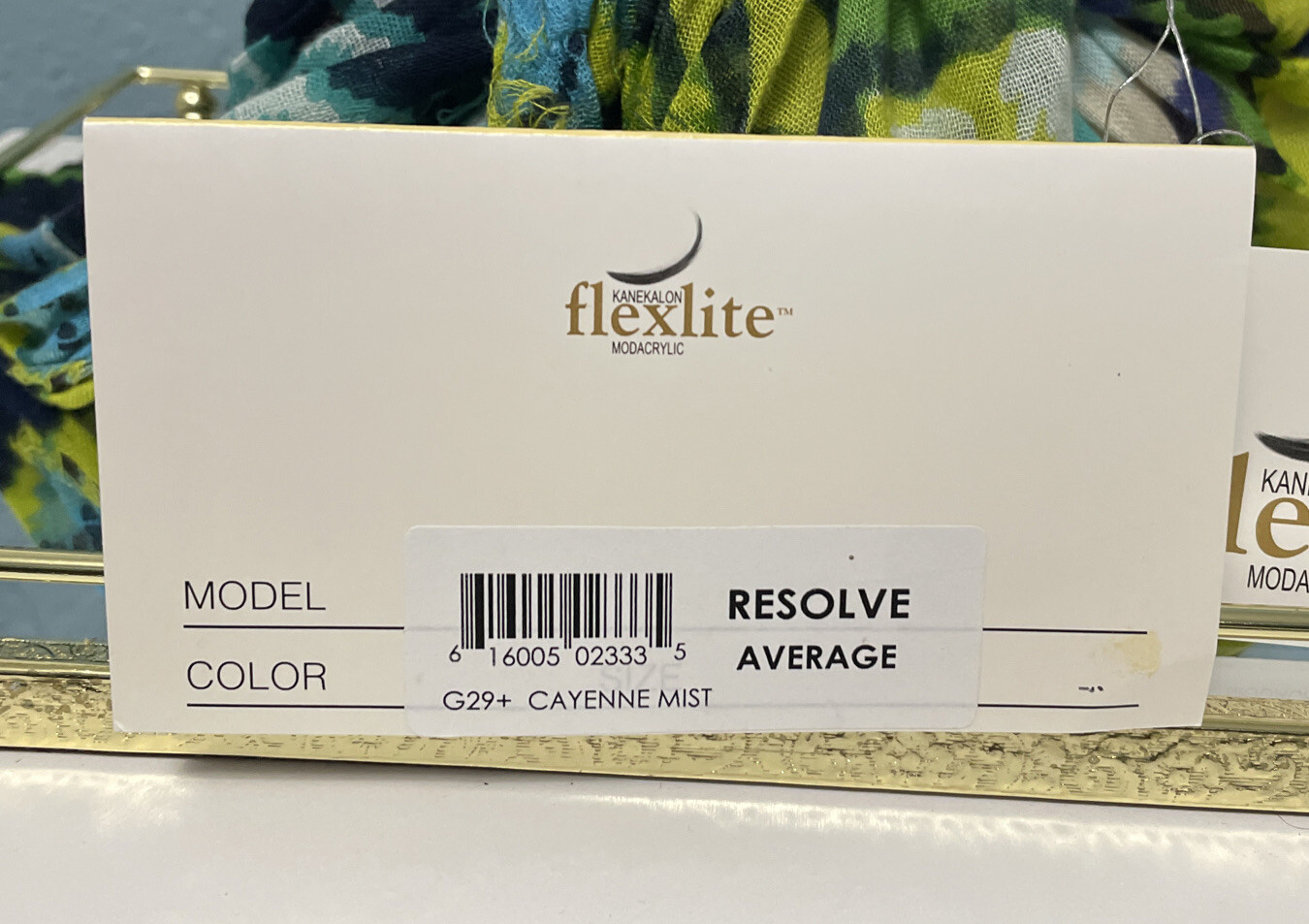 Gabor Flexlite Wig RESOLVE in G29 + Cayenne Mist Sz Average New in Box ...